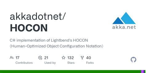 Github Akkadotnethocon C Implementation Of Lightbends Hocon