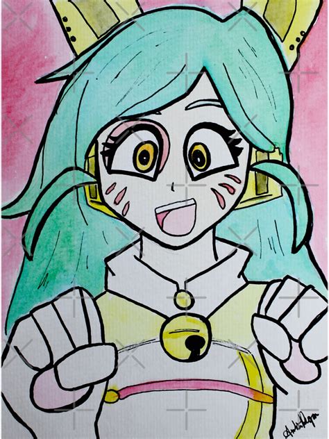 Pro Hero Ragdoll On Watercolor Sticker By Foxgroves Redbubble