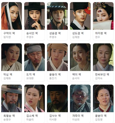 옥씨부인전 등장인물 원작 줄거리 인물관계도 몇부작 드라마 정보