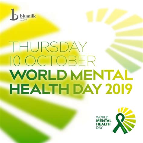 Blumilk World Mental Health Day Blumilk Creative Agency