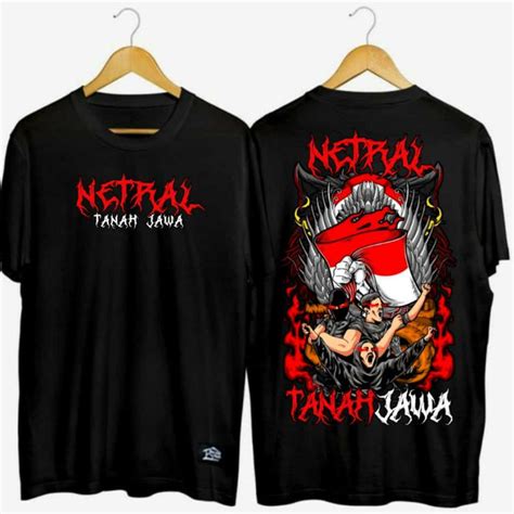 Jual Kaos Netral Indonesia Bendera Shopee Indonesia