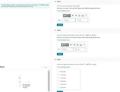 Solved The Figure Figure 1 Shows A Vertically Polarized