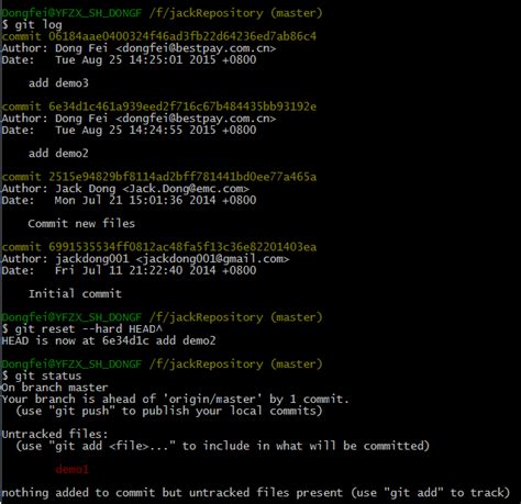 Git 撤销commit的注意事项 Scodong 博客园