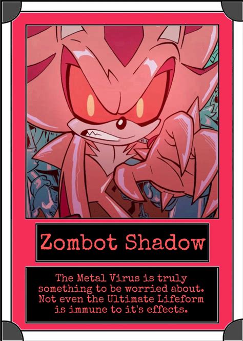 Shadow The Hedgehog Zombot At Stanley Call Blog