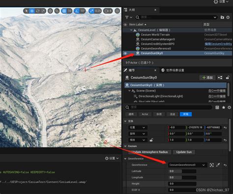 【ue Cesium】01 在虚幻5中使用cesiumcesium Ue Csdn博客
