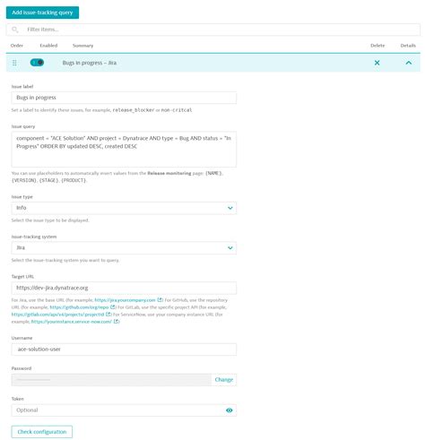 Issue Tracking Integration Dynatrace Docs
