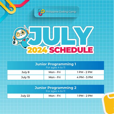 𝗘𝗻𝗿𝗼𝗹𝗹 𝗳𝗼𝗿 𝗝𝘂𝗹𝘆 𝟮𝟬𝟮𝟰 𝗧𝗼𝗱𝗮𝘆 🎉 philippine coding camp