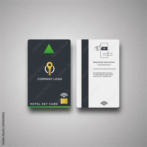 Smart Hotel Key Card Design Template Room Key Card Design Hotel Key