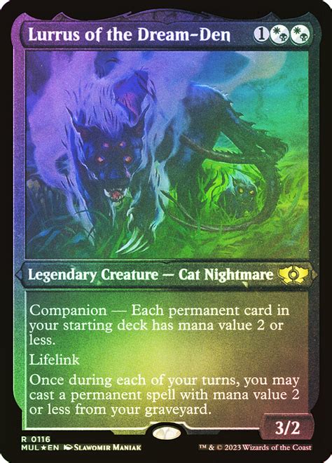 Lurrus Of The Dream Den Foil Etched Multiverse Legends Alternate Foil Star City Games