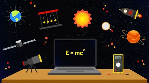 Free Physics Background For PowerPoint Google Slides