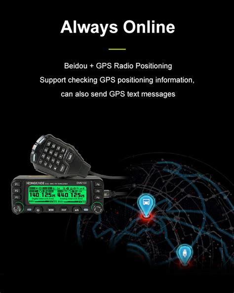 Dmr Mobile Radio Dm9100 Dual Band Vhfuhf 25w Digital Analog Gps Aprs