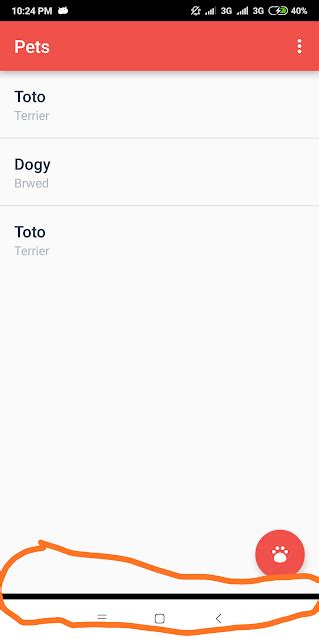 android how to remove space between app activity and navigation bar stack overflow