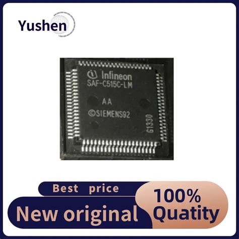 brand new saf c515c lm saf c515c 8em qfp80 pin 8 bit microcontroller
