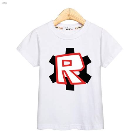 เสื้อยืดผ้าฝ้าย ลาย Roblox สำหรับเด็กผู้ชาย 8jn9v9oqcz Thaipick