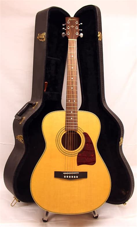 Used Ibanez Artwood Ac 100 Acoustic Guitar Case Vgc Reverb