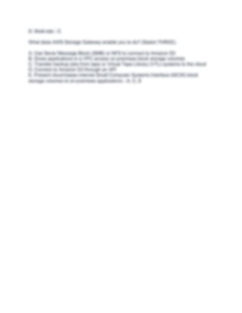 SOLUTION Aws Academy Cloud Architecting Module 14 Knowledge Check 2023