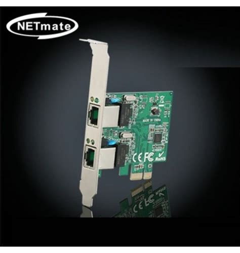 Pci 익스프레스 유선 랜카드 네트워크 카드 2포트 티몬