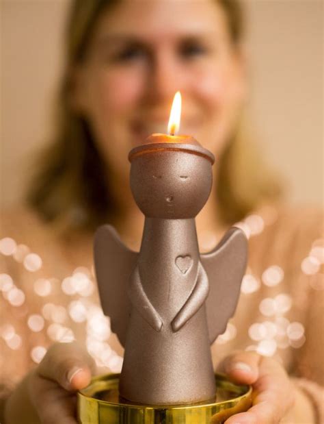 Cactula Set Van Mooie Kwaliteits Engel Kerst Kaarsen X Cm Soft