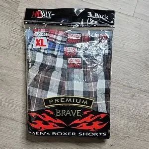 Underwear And Socks Brave Premium Mens Boxer Shorts 3pack Poshmark