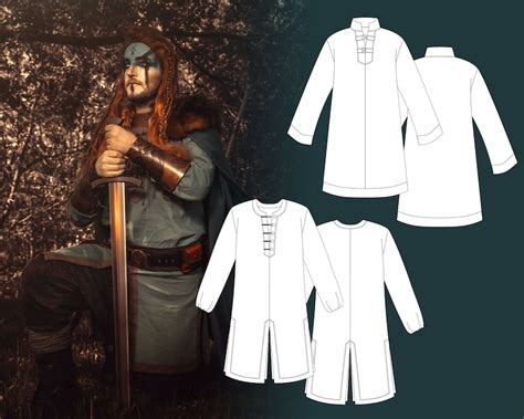 Bundle Viking Sewing Pattern Viking Style Dress Viking Etsy