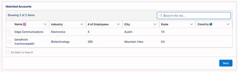 Datatable Component Salesforce Screen Flow Salesforce Break