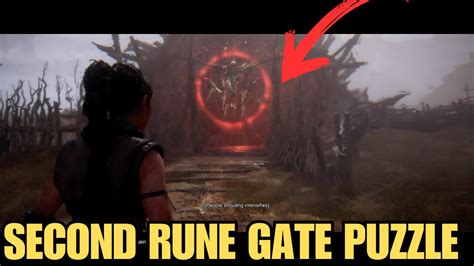 Hellblade 2 How To Solve The Second Rune Gate Puzzle