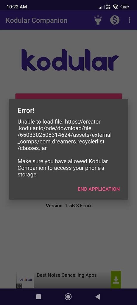 Companion Not Working Discuss Kodular Community