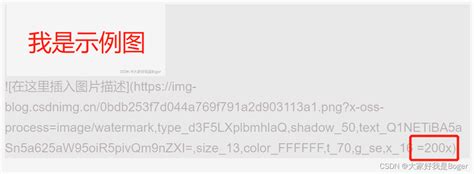csdn的markdown编辑器中等比例缩放图片的方法 csdn的md编辑器怎么改变图像的大小 csdn博客
