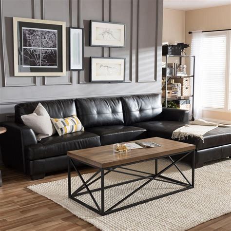 How To Decorate A Living Room With Black Leather Sofa