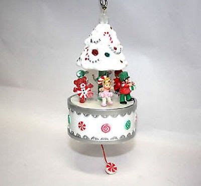 Hallmark A Sweet Noel Magic Light Sound Motion Ornament