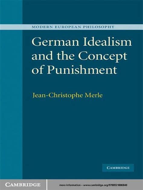 Modern European Philosophy German Idealism And The Concept Of