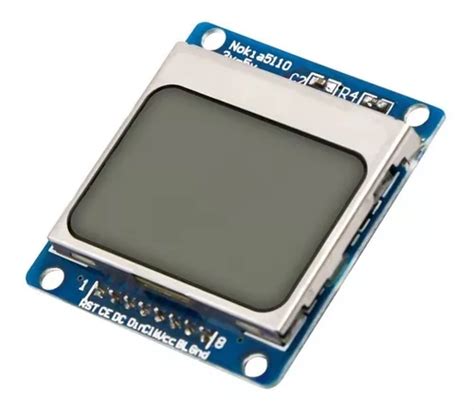 display lcd nokia 5110 azul para arduino esp8266 esp32 parcelamento sem juros