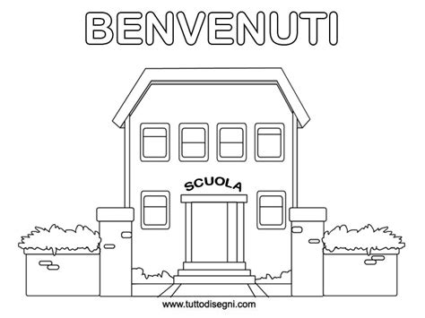Disegni Da Colorare Disegni Da Colorare IL PRIMO GIORNO DI SCUOLA