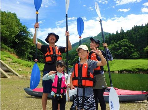 【群馬・みどり市】【午前・午後】群馬の秘境！？草木湖でカヌーツアー！おやつ付き！写真データ無料！初心者大歓迎！の予約 体験レジャー