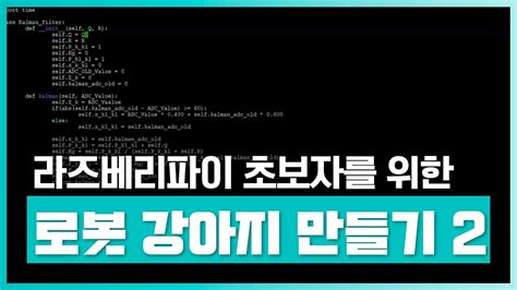 라즈베리파이의 기능과 간단한 센서들을 능숙하게 활용하기 라즈베리파이raspberry Pi 초보자를 위한 로봇 강아지