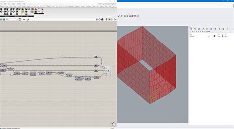 Continuous Skewed Quad Panels On Multiple Surfaces In Lunch Box