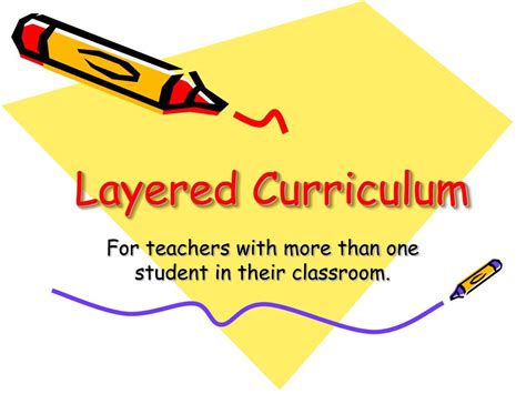 Ppt Layered Curriculum Powerpoint Presentation Free Download Id