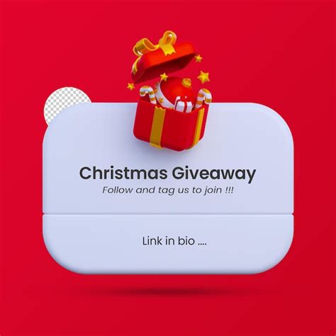Premium Psd 3d Reminder Giveaway Alert Mockup Template