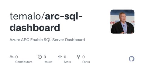 Github Temaloarc Sql Dashboard Azure Arc Enable Sql Server Dashboard