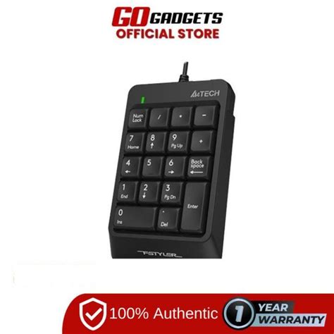 a4tech fstyler fk13m numeric keypad micro usb black lazada ph