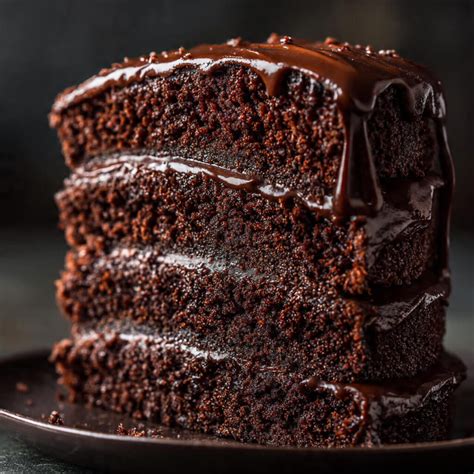 Dark Chocolate Layer Cake