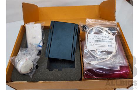 Assorted Polycom Conferencing Microphones Lot 1487843 Allbids