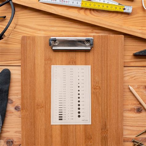 Homemaxs Flaw Detection Gauge High Precision Estimation Chart Measuring Line Width Defects Tool