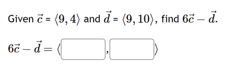 Solved D Find The EXACT Components Of The Vector Above Chegg