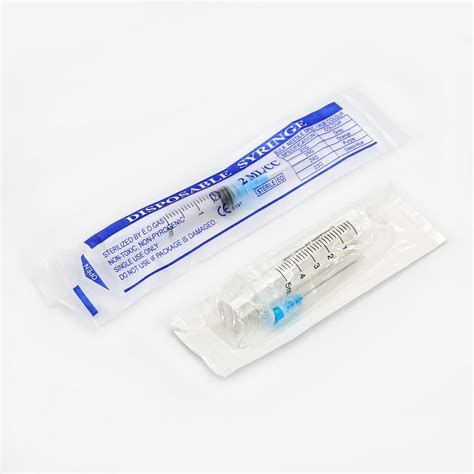 Medical Latex Free Clear Scale Hypodermic Vaccine 23 Parts Luer Lock