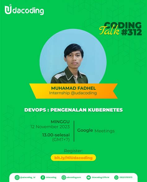 Coding Talk 312 Devops Pengenalan Kubernetes Udacoding
