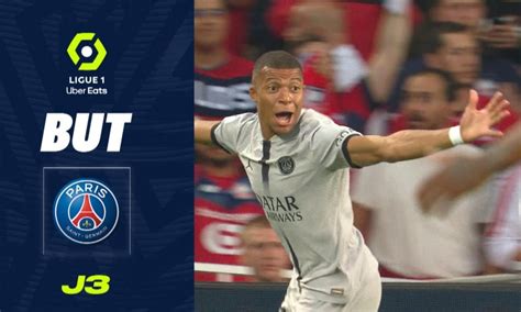 But Kylian MBAPPE 1 PSG LOSC LILLE PARIS SAINT GERMAIN 1 7 22