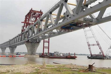 দৃশ্যমান হলো পদ্মা সেতুর ১৯৫০ মিটার