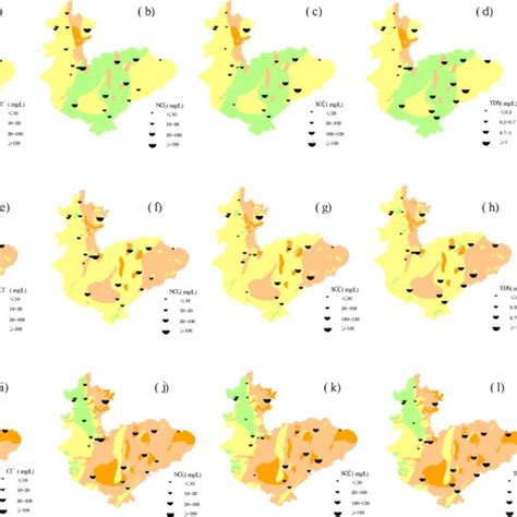 Vulnerability Of Groundwater Pollution Load Intensity And Distribution Download Scientific