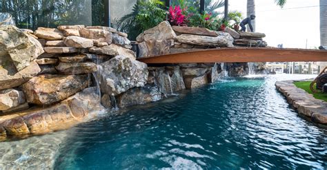 A Lazy River Runs Through It Custom Pool On Pine Island